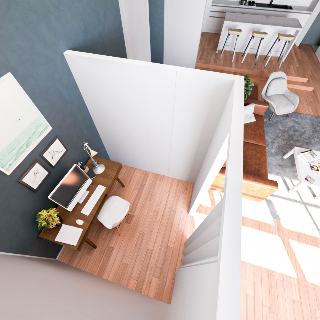 Mounted L-Shaped Partition Wall With Door | Free Shipping | ⭐️ 4.9 ...