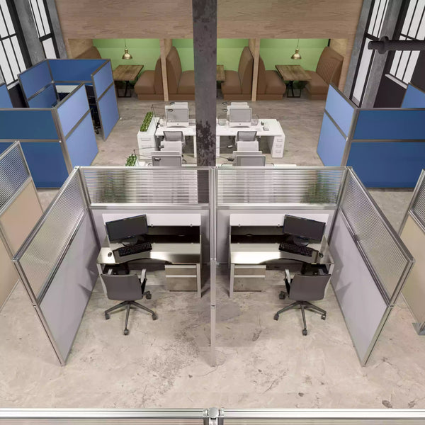 Hush Panel W-Shaped Cubicle – Diyversify