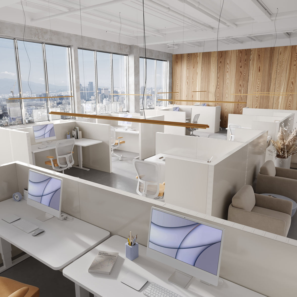 H-shaped Office Cubicle – Diyversify