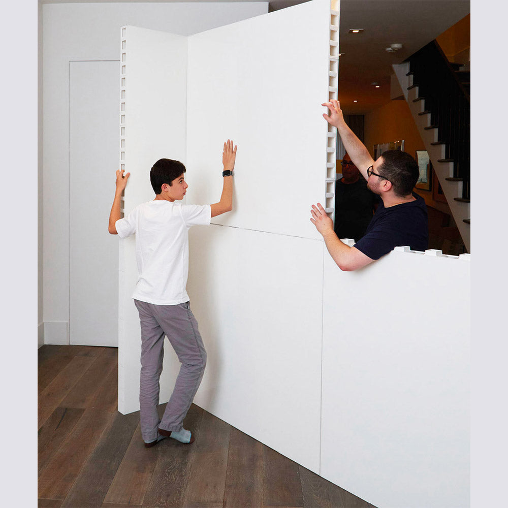Modular partition wall store
